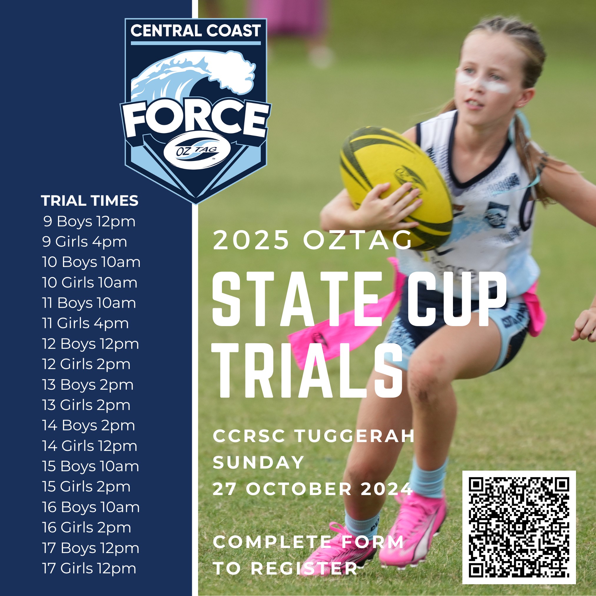 Representative | Central Coast Oztag